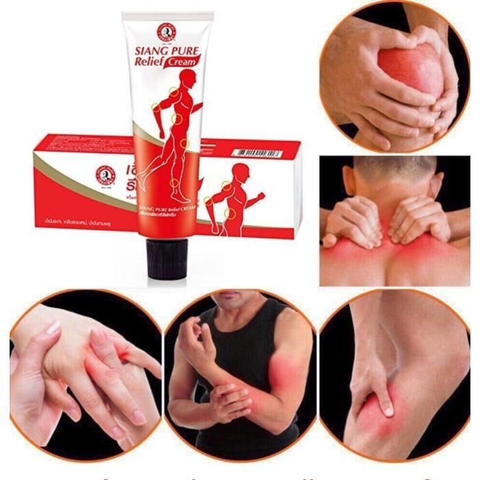 Siang Pure Relief Cream 60g - Bóle mięśni, bóle mięśni, skręcenia, ból i sztywność. - Inna marka ...
