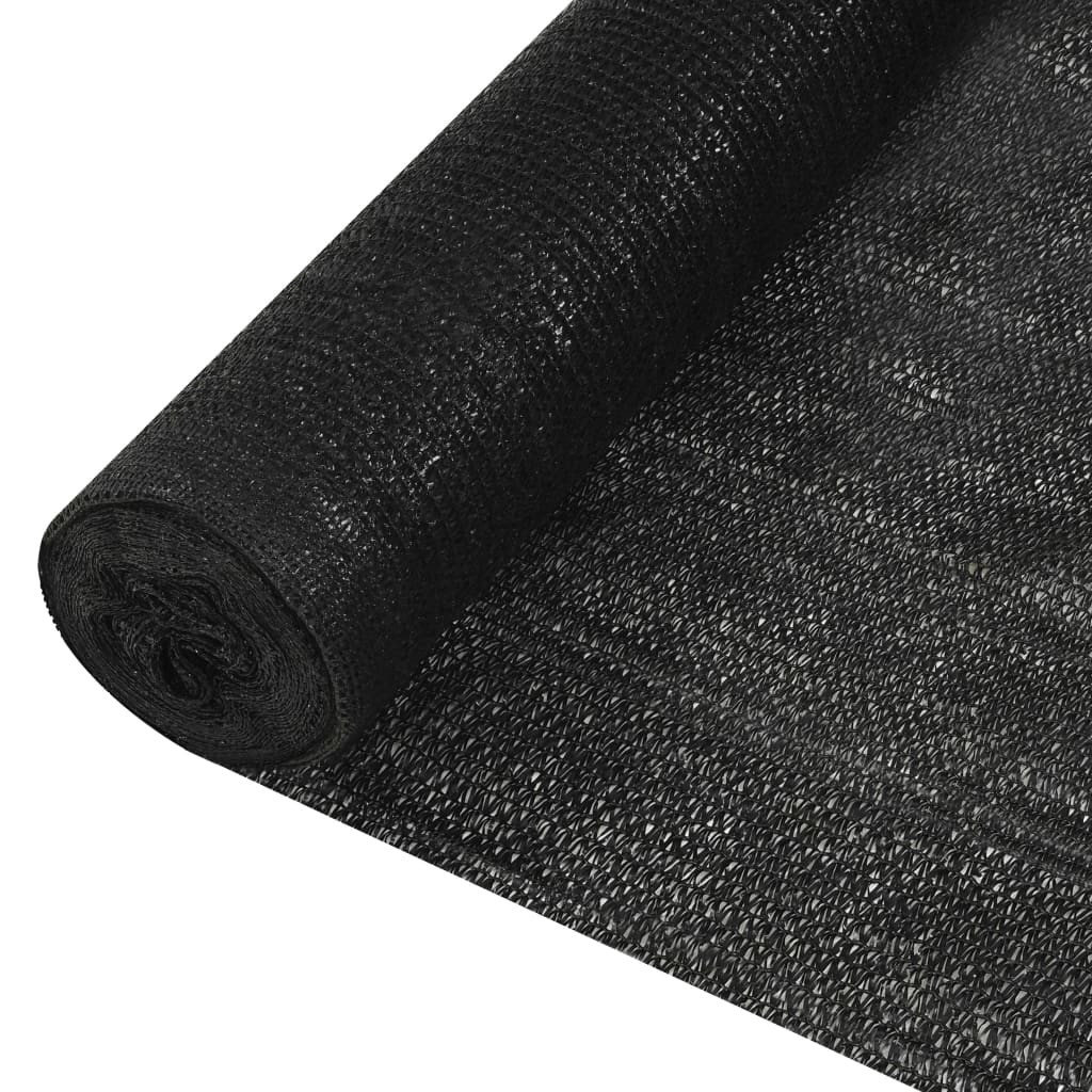 Siatka cieniująca, czarna, 1,5x50 m, HDPE, 150 g/m² - VMP | Sklep EMPIK.COM