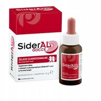 Sideral Gocce, krople z żelazem sukrosomalnym, 30 ml | Sklep EMPIK.COM