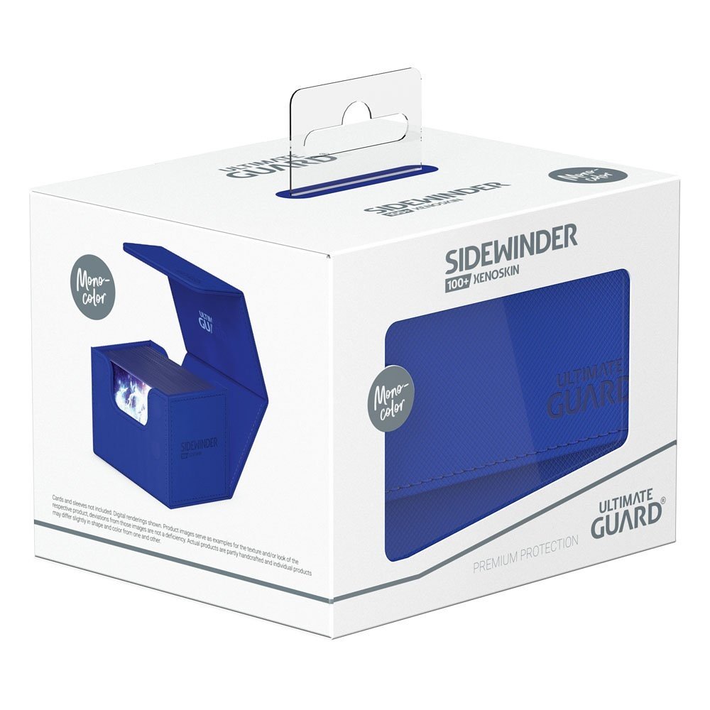 Sidewinder 100+ XenoSkin Monocolor Blue Ultimate Guard - Ultimate Guard ...