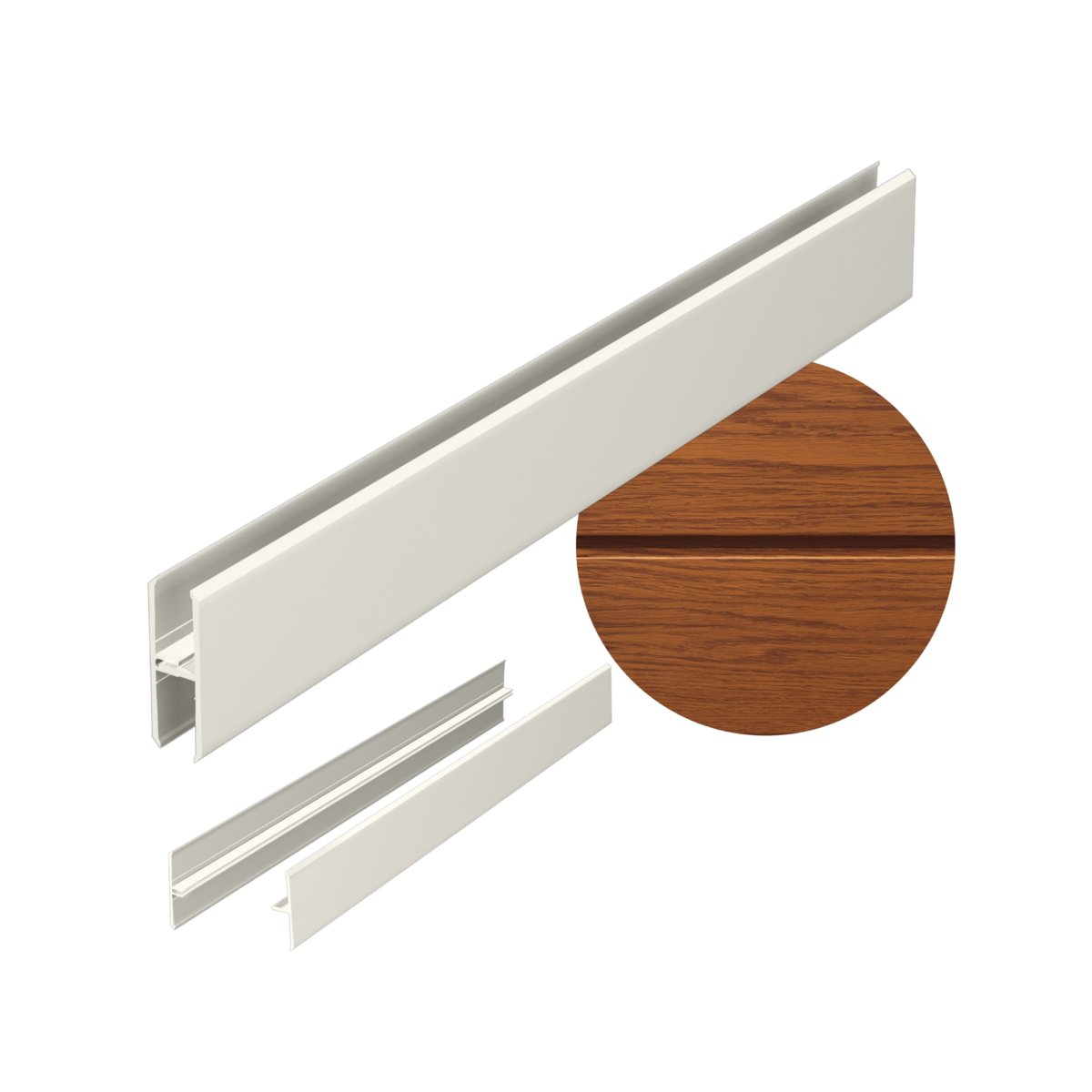Siding elewacyjny Kerrafront lamele elewacyjne FS-282 ŁĄCZNIK 2-CZ WD ...