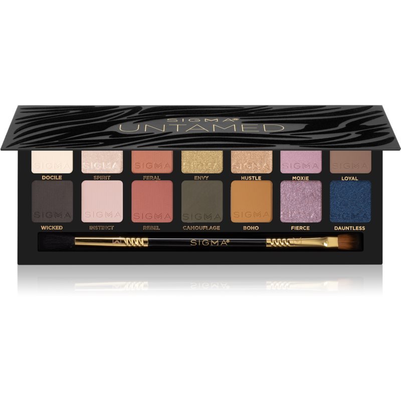 Sigma Beauty Untamed Eyeshadow Palette paleta cieni do powiek z ...