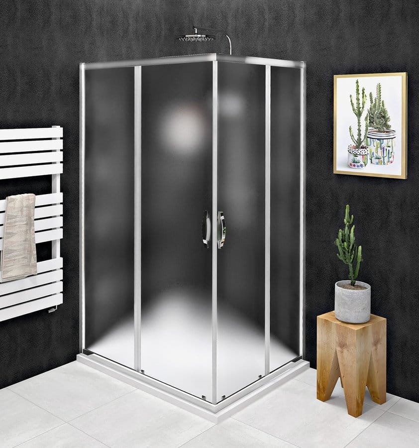 SIGMA SIMPLY kabina prysznicowa 900x800 mm, instalacja L/R, wejście z ...
