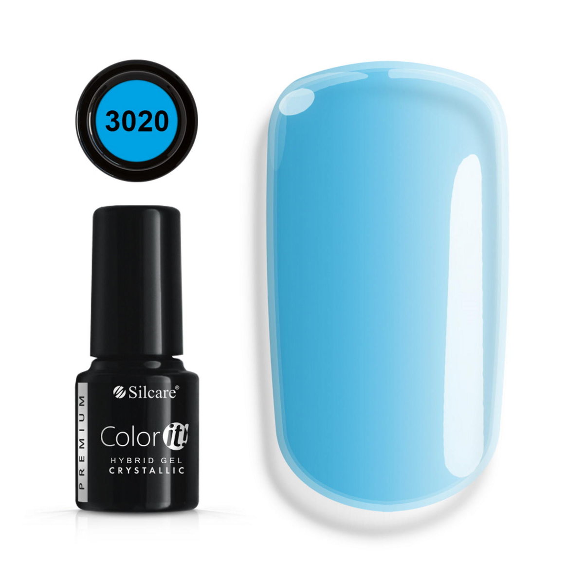 Silcare, Color It Premium, Lakier hybrydowy 3020, 6 g | Sklep EMPIK.COM