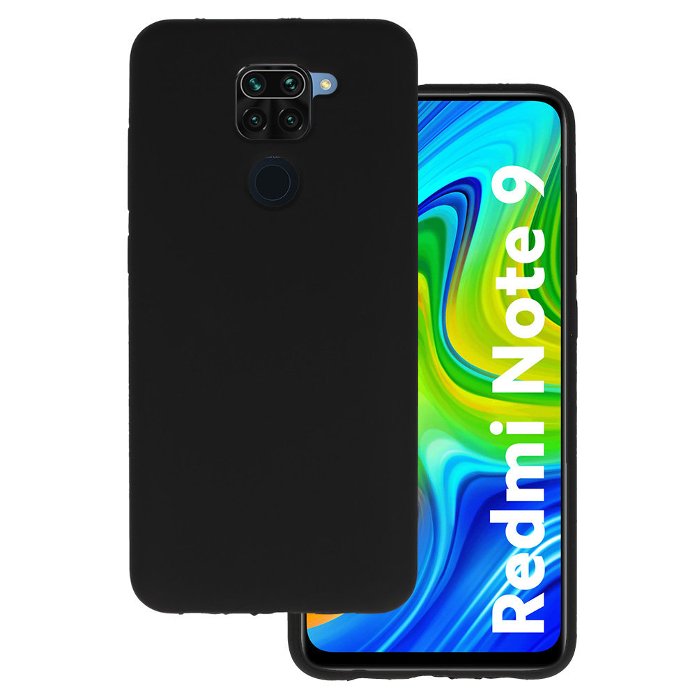 Silicone Lite Case do Xiaomi Redmi Note 9 czarny - Other | Sklep EMPIK.COM