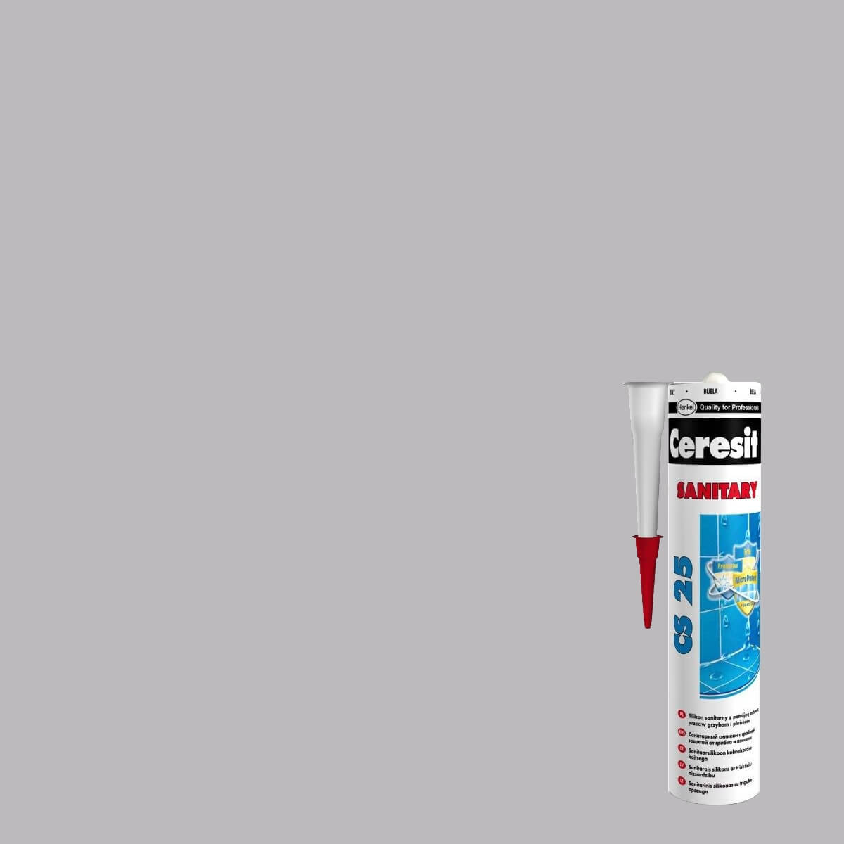 Silikon Sanitarny CS 25 Grey 07 280 ml Ceresit - Ceresit | Sklep EMPIK.COM