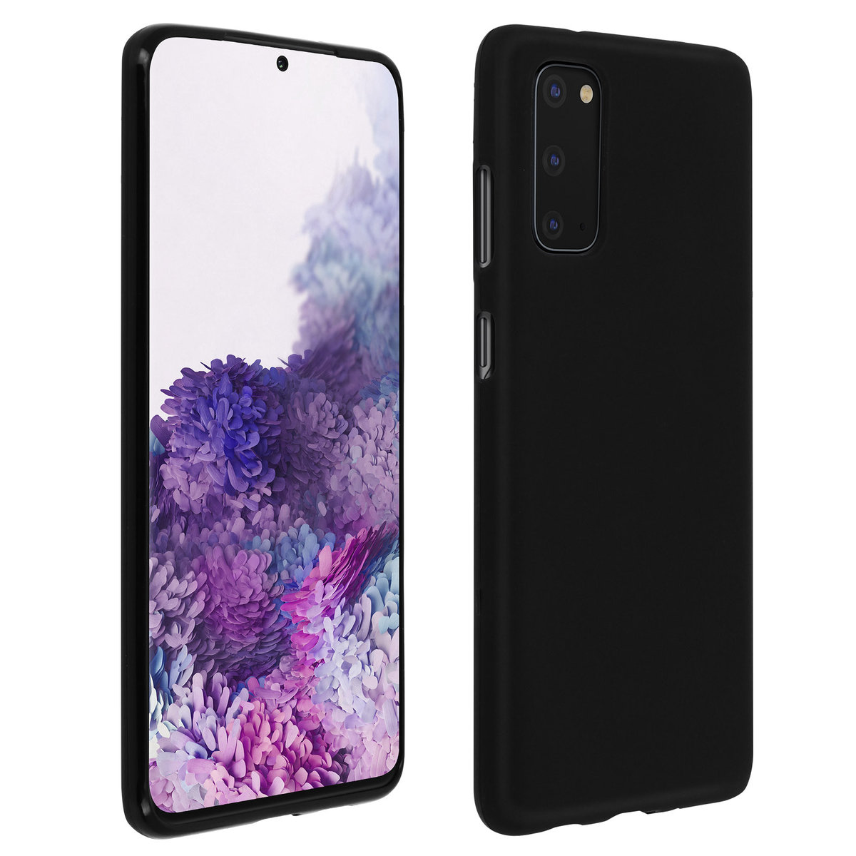 Silikonowe etui, błyszczące i matowe etui na tył do Samsunga Galaxy S20 ...