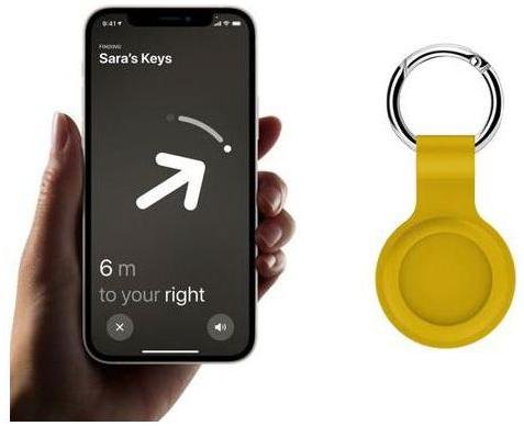 Silikonowe Etui Case Brelok Kluczy do Apple AirTag - Inna marka | Sklep EMPIK.COM