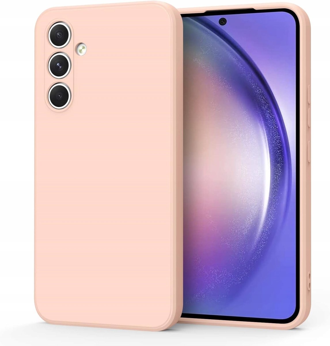 SILIKONOWE ETUI DO SAMSUNG GALAXY A54 5G RÓŻOWY - Bowi | Sklep EMPIK.COM