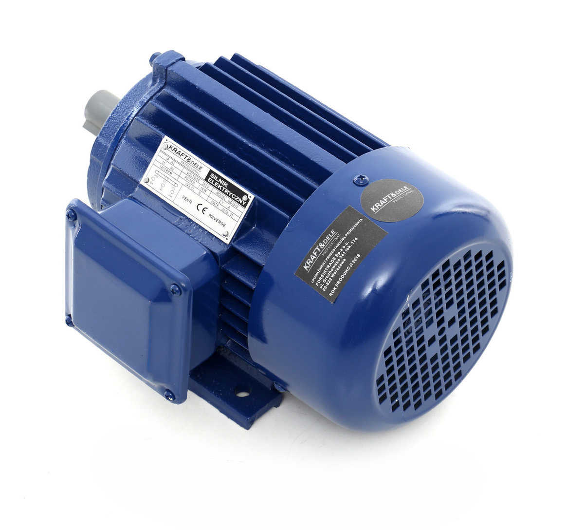 SILNIK ELEKTRYCZNY NA SIŁĘ 1,1KW 380V 1400rpm SOLIDNY 24mm wałek - Inna ...