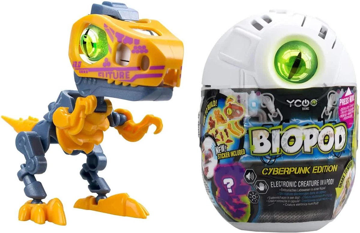 Silverlit BIOPOD CIBERPUNK EDITION Figurki transformujące dinozaury ...