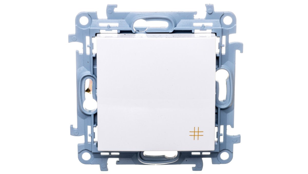 Simon 10 Łącznik krzyżowy 10AX IP20 biały CW7.01/11 - KONTAKT-SIMON ...