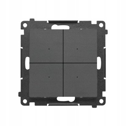 Simon 55 GO CONTROL ścienny kontroler WiFi grafitowy mat TEK1W.01/116 ...