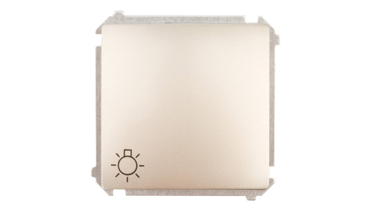 Simon Basic Przycisk /światło/ satynowy BMS1.01/29 - KONTAKT-SIMON ...