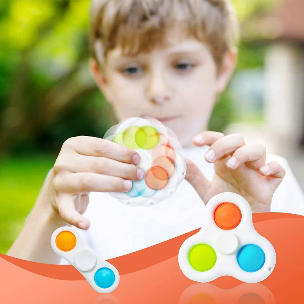 SIMPLE DIMPLE Fidget Spinner 3 ramiona - WKS | Sklep EMPIK.COM