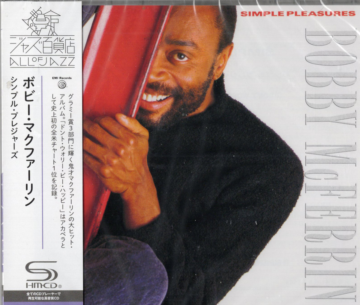 Simple Pleasures (SHM-CD) (Japanese Limited Edition) (Remastered) - McFerrin Bobby | Muzyka ...