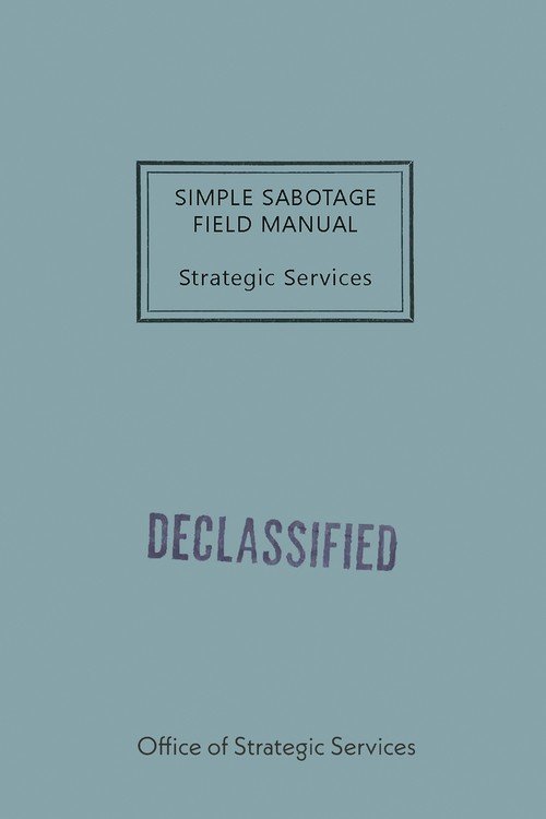 Simple Sabotage Field Manual - W opisie | Książka w Empik