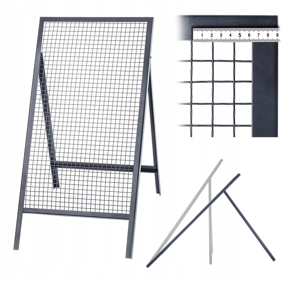 SITO BUDOWLANE DO PIACHU PIASKU ZIEMI MURARSKIE 120x60cm ŻWIRU OCZKO 20mm - KADAX | Sklep EMPIK.COM