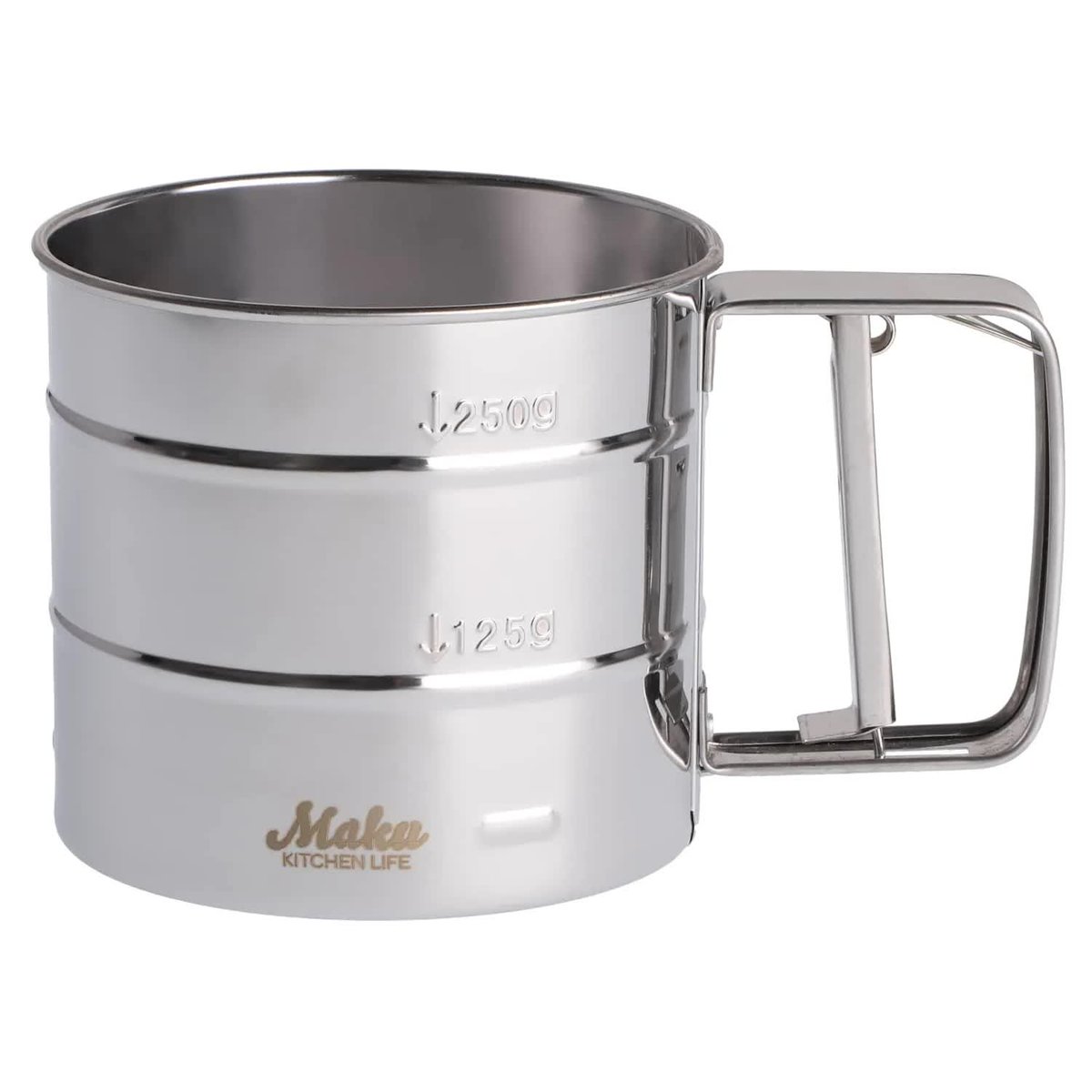 Sito przesiewacz do mąki nierdzewny kubek sitko - Maku Kitchen life ...