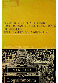 Six figure logarithmic trigonometrical functions of Angles in degrees ...