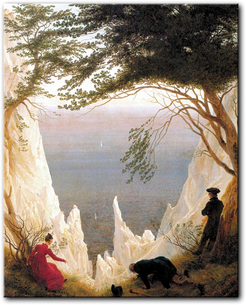 Skały kredowe na Rugii Caspar David Friedrich - PR02549 - PRINTORAMA ...