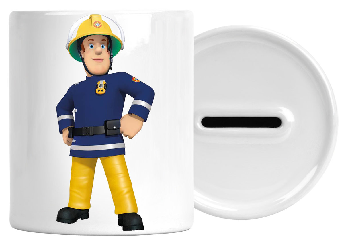 SKARBONKA DLA DZIECI STRAŻAK SAM Z IMIENIEM - Inna marka | Sklep EMPIK.COM