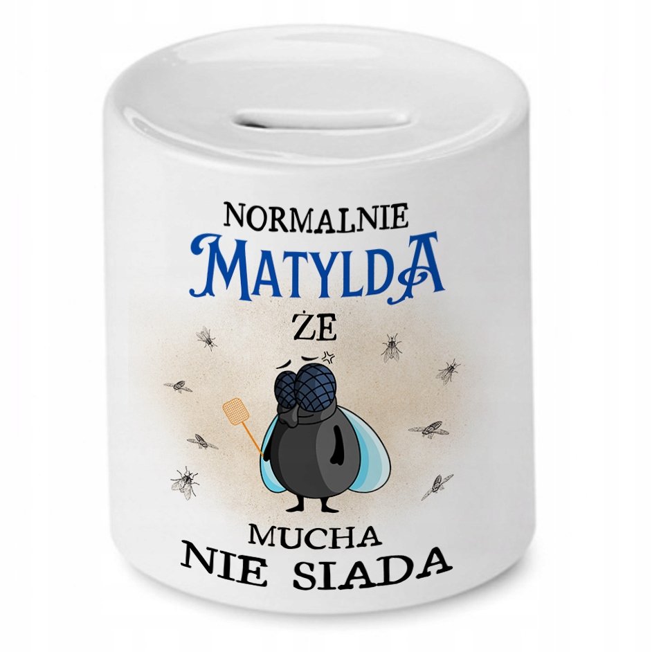Skarbonka Dla Matyldy Idealny Urodziny Prezent z Nadrukiem ze Zdjęciem ...