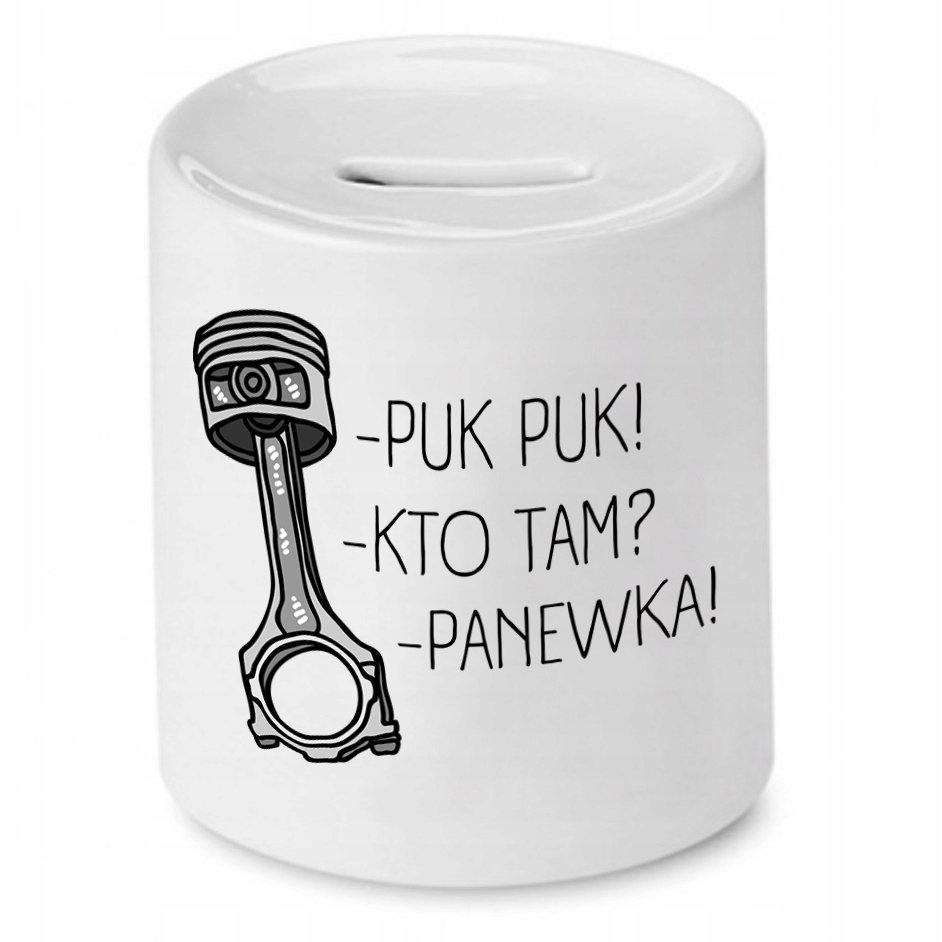 SKARBONKA DLA MECHANIKA MECHANIK MECHANIC PREZENT z Nadrukiem ze ...