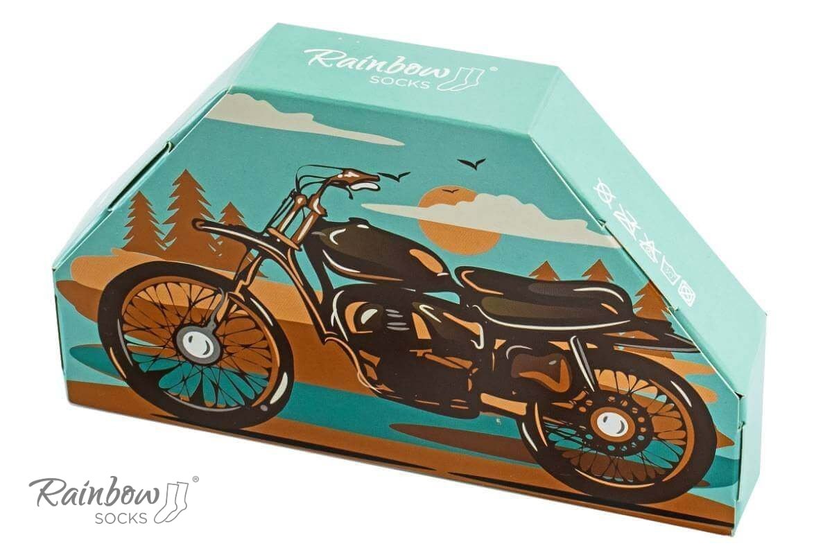 Skarpetki Damskie Męskie Na Prezent Na Urodziny Świąteczne Rainbow ...