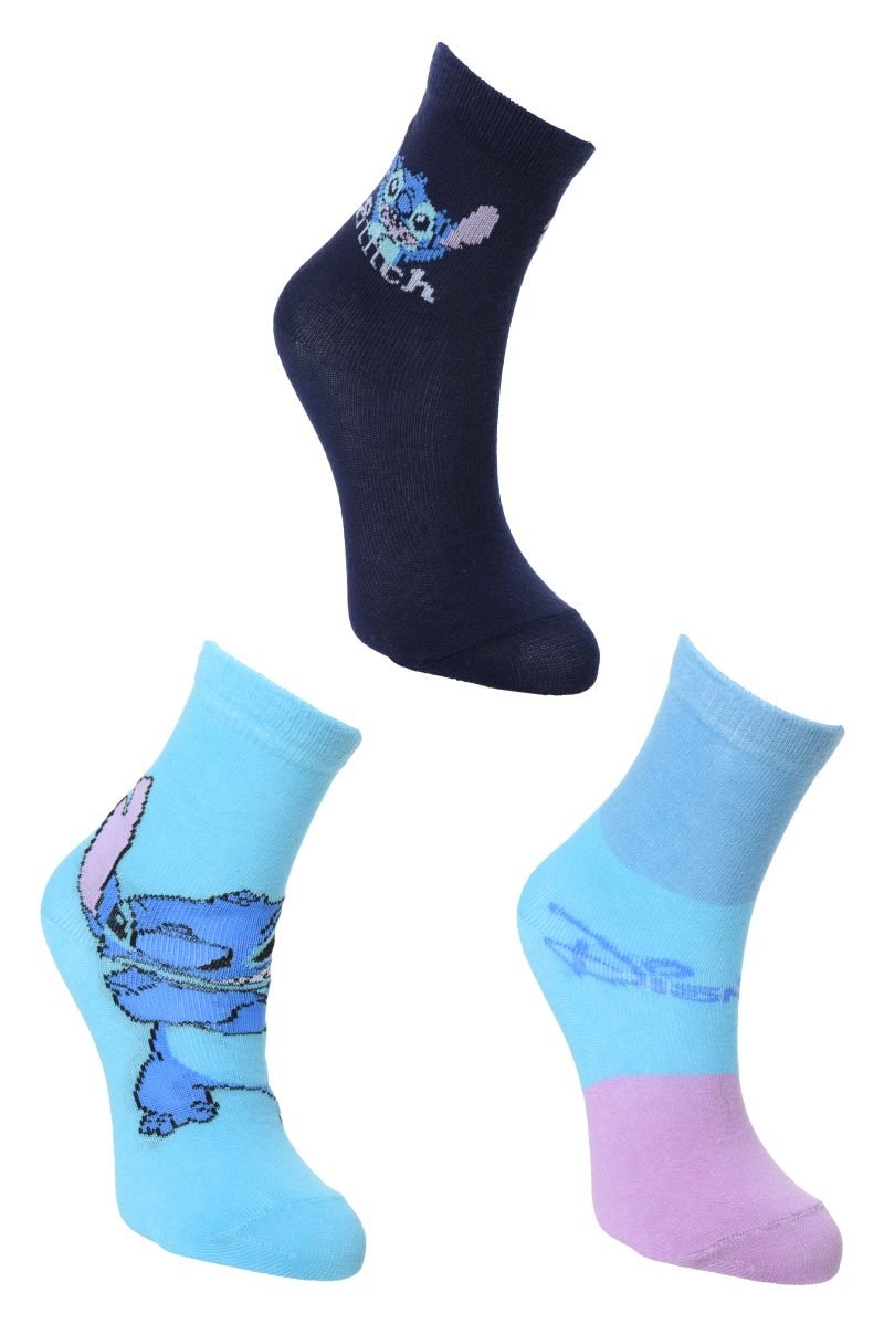 Skarpetki dla dziewczynki Disney - Lilo i Stitch rozmiar 31/34 - Disney | Sklep EMPIK.COM