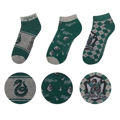 Skarpetki Kostki Harry Potter 3-pak Slytherin - Licencjonowane ...