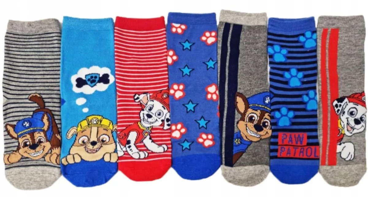 Skarpetki Skarpety Psi Patrol 7-Pak 31-34 - Inna marka | Sklep EMPIK.COM