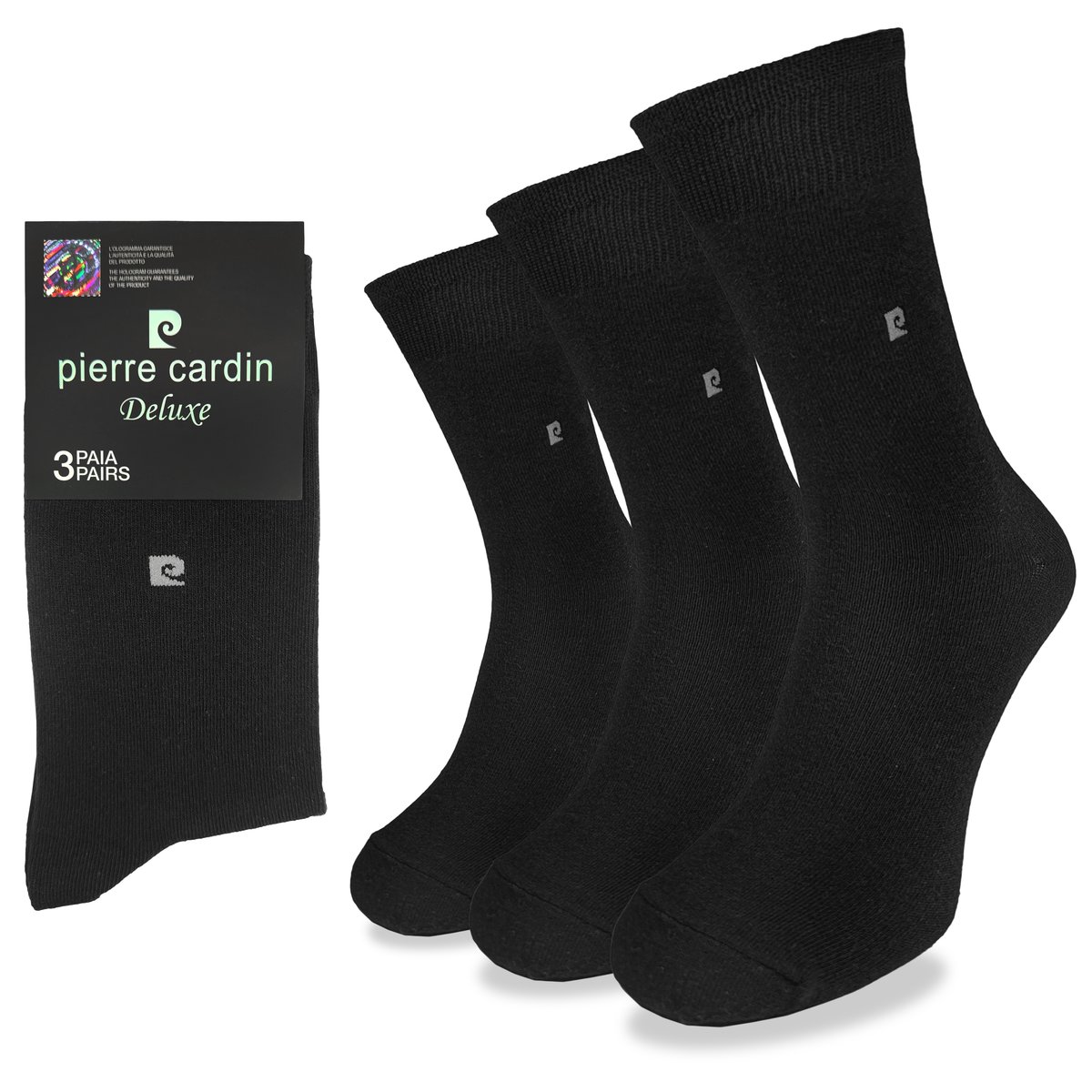 Skarpety męskie garniturowe PIERRE CARDIN 3 PARY - 43-46 - Pierre ...