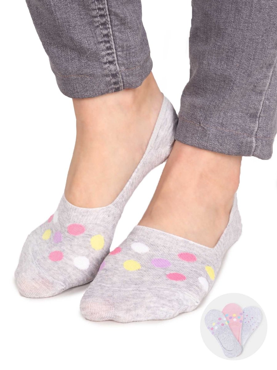 Skarpety stopki dziewczęce bawełniane kropki 3PAK 27-30 - YoClub | Sklep EMPIK.COM