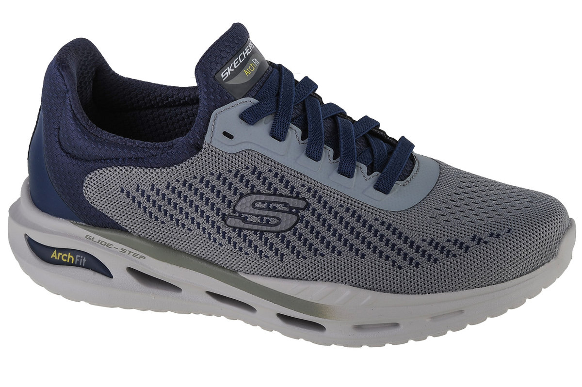 Skechers Arch Fit Orvan - Trayver 210434-GYNV, Męskie, buty sneakers ...
