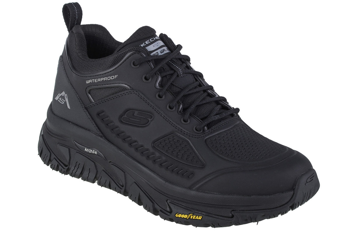Skechers Arch Fit Road Walker - Pyles Peak 237490-BBK, Męskie, buty ...