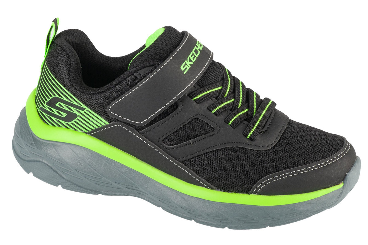 Skechers Boundless 403718L-BKLM, dla chłopca, buty sneakers, Czarne ...