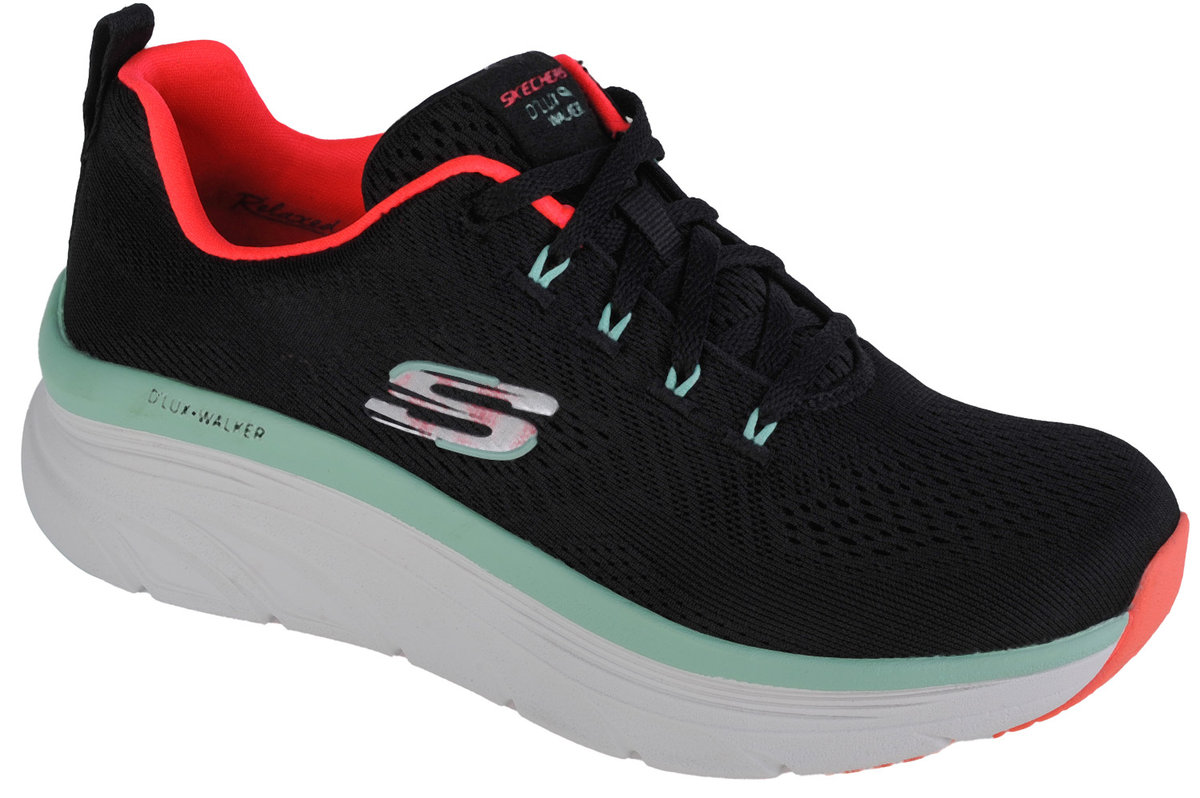 Skechers D'Lux Walker - Fresh Finesse 149368-BKMN, Damskie, buty ...