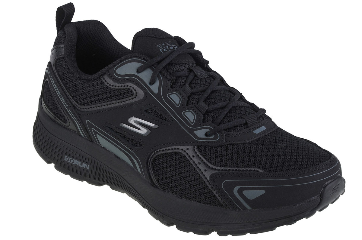 Skechers Go Run Consistent 220034-Bkcc, Męskie, Buty Sneakers, Czarne ...