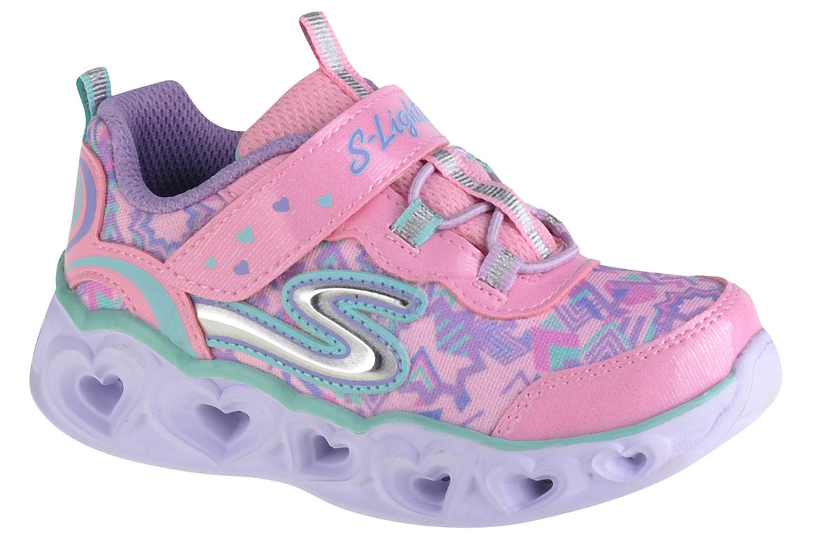 Skechers Heart Lights 20180N-LPMT, dla dziewczynki, buty sneakers ...