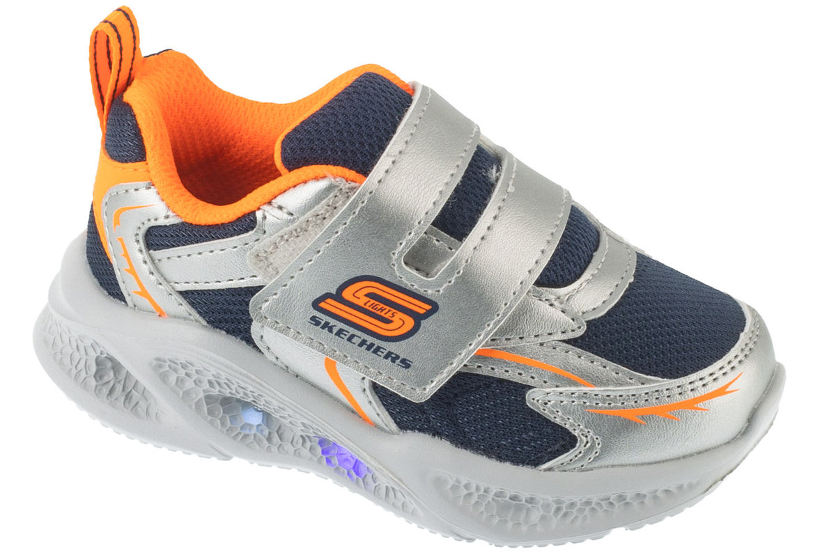 Skechers Meteor-Lights - Glow Spike 401498N-SLOR, dla chłopca, buty ...