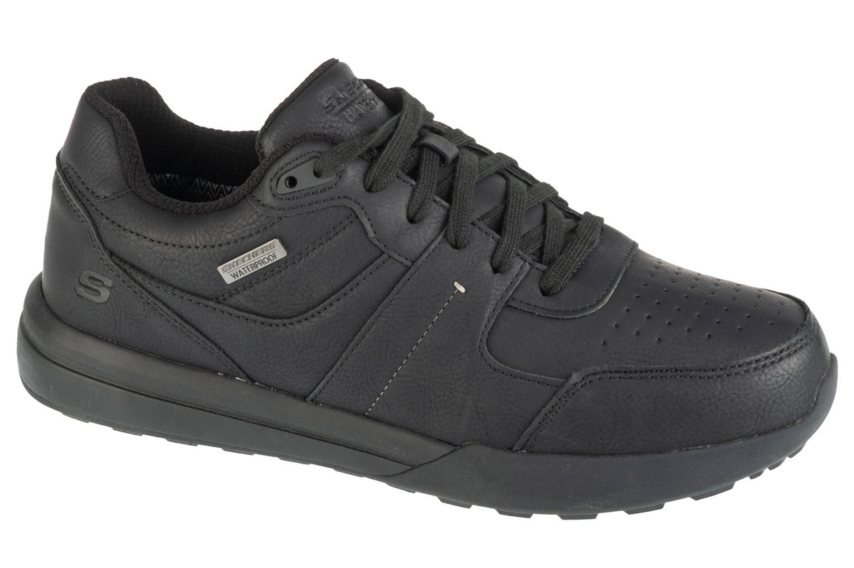 Skechers Netson - Gander 205236-BBK, Męskie, półbuty, Czarne - SKECHERS | Moda Sklep EMPIK.COM