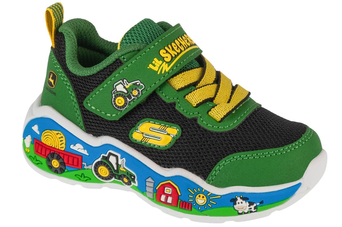 Skechers Play Scene - Barn-Squad Buddies 407065N-GNBK, dla chłopca ...