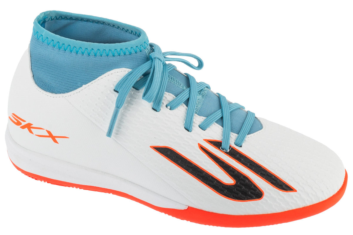 Skechers Skx 2 High Jr Youth IC 252170L-WTQP, dla chłopca, buty halowe - halówki, Biały ...