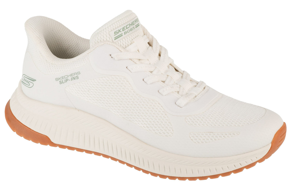Skechers Slip-Ins: Bobs Squad 4 - Staple Look 117624-WHT, Damskie, buty sneakers, Biały ...