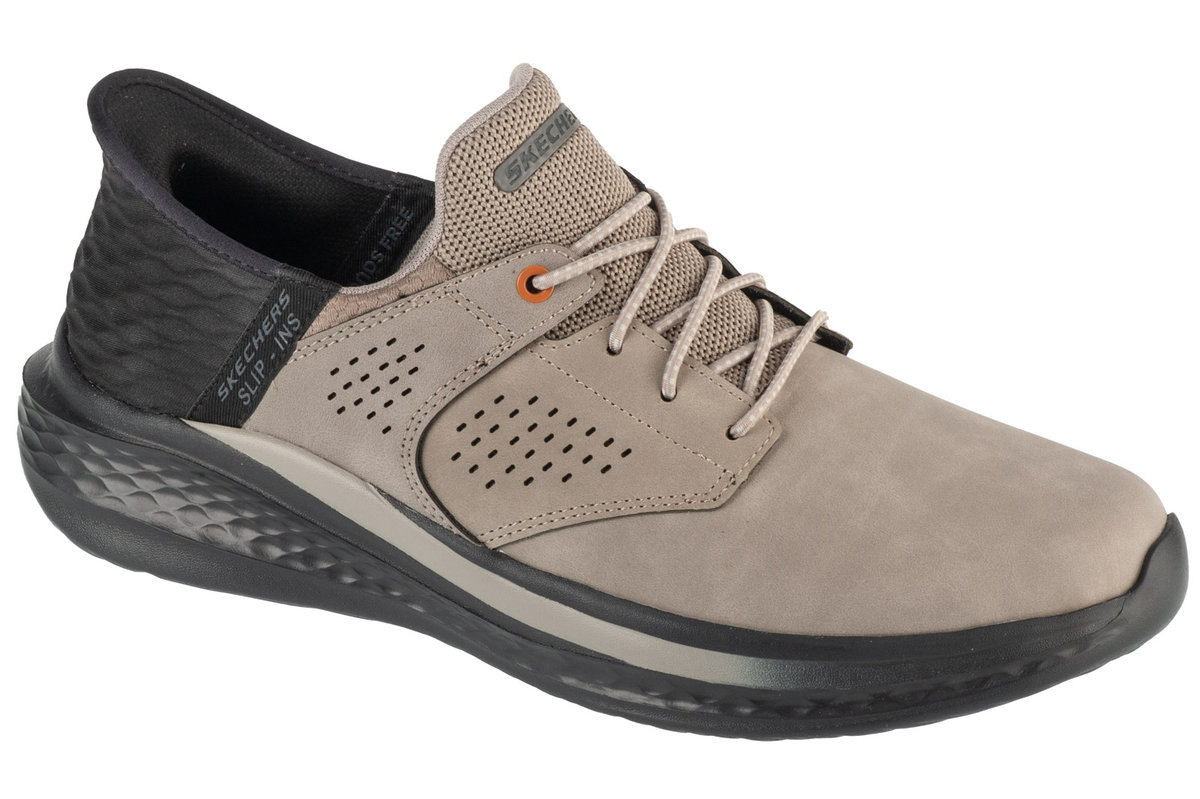 Skechers Slip-Ins: Slade - Macklin 210890-CMNT, Męskie, buty sneakers ...
