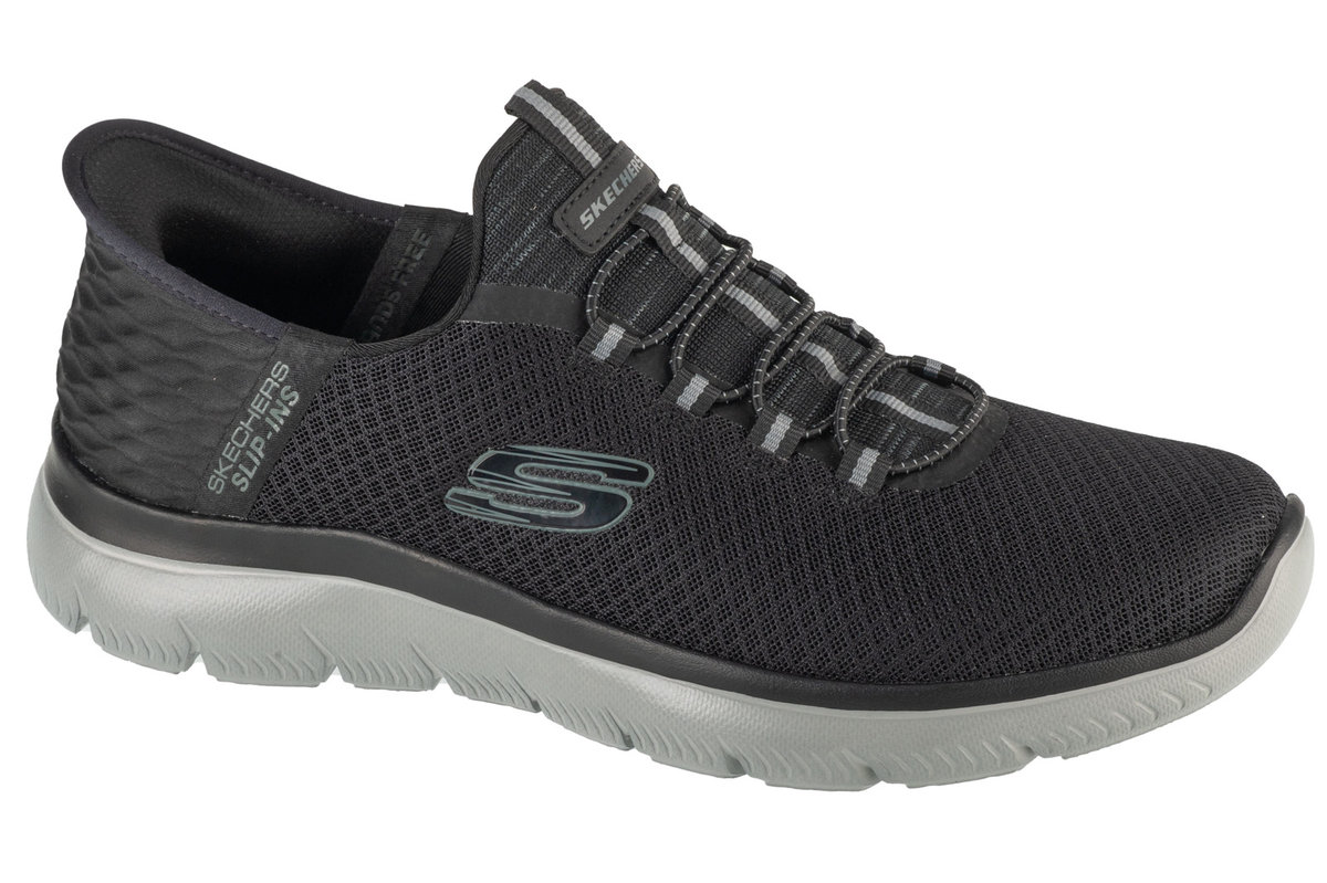 Skechers Slip-Ins Summits - High Range 232457-BKCC, Męskie, buty sneakers, Czarne - SKECHERS ...