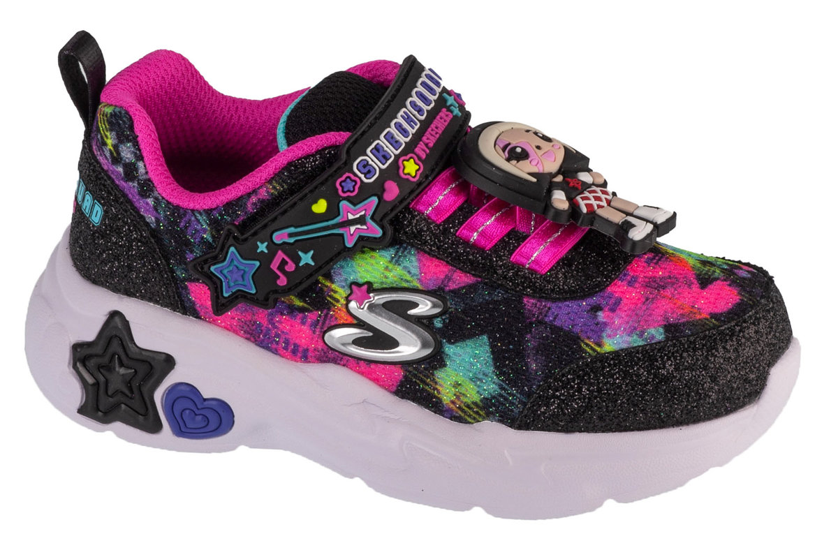 Skechers Snuggle Sneaks - Skech Squad 302214N-BKMT, dla dziewczynki ...