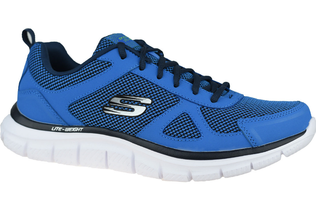 Skechers Track-Bucolo 52630-BLLM, Męskie, buty treningowe, Niebieski ...