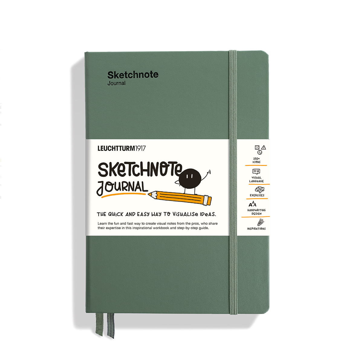Sketchnote Journal Leuchtturm1917 Olive - Leuchtturm | Sklep EMPIK.COM